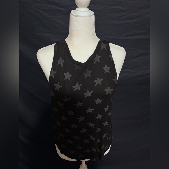 Hello Gorgeous | Tops | Elegant Starry Black Tank Top | Poshmark